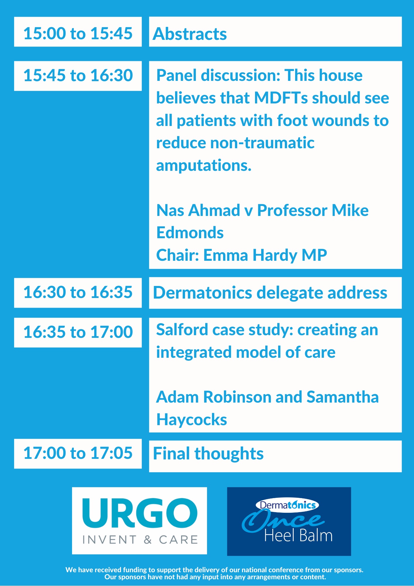 Special guest Chair booked for the first EDFN conference – EDFN