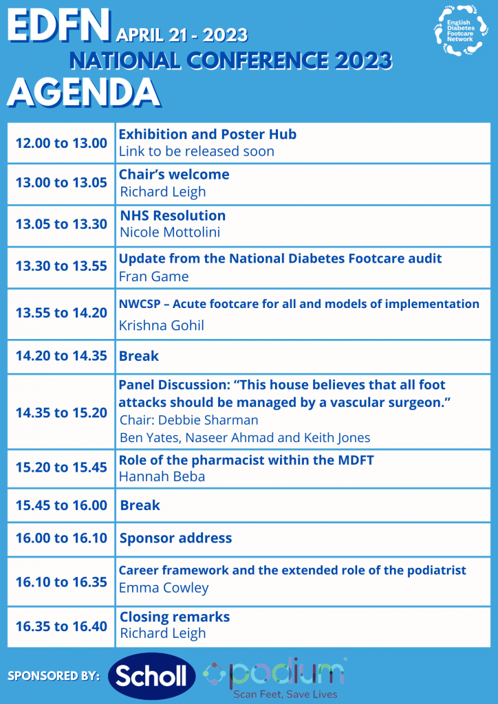 Conference session to explore findings from National Diabetes Foot Care ...